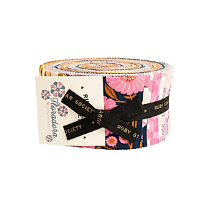 Moda Fabrics Floradora Ruby Star Society Jelly Roll Strips