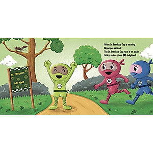 Ninja Life Hacks St. Patrick's Day Race: A Rhyming Children's Book About a St. Patty's Day Race, Leprechaun and a Lucky Four-Leaf Clover