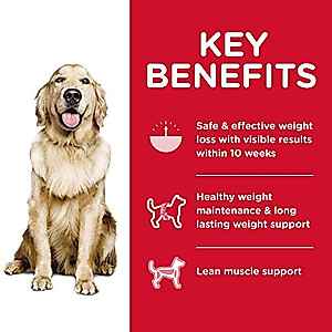 Hill's Science Diet Dry Dog Food, Adult, Perfect Weight for Healthy Weight & Weight Management, Chicken Recipe, 28.5 lb. Bag