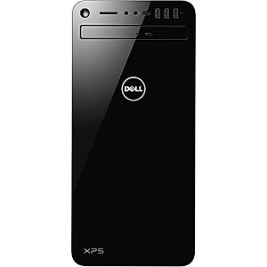 Dell 8930 XPS Tower Desktop Computer, 9th Generation Intel Core i7-9700, NVIDIA GeForce GTX 1050Ti 4GB Graphics, 256GB SSD plus 1TB HDD, 16GB Memory, Windows 10 Home, DVD-RW, Black