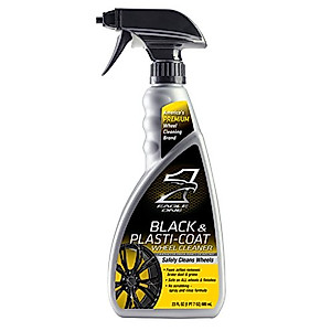 Eagle One E301345400 Black and Plastic-Coat Wheel Cleaner, 23 fl. oz.
