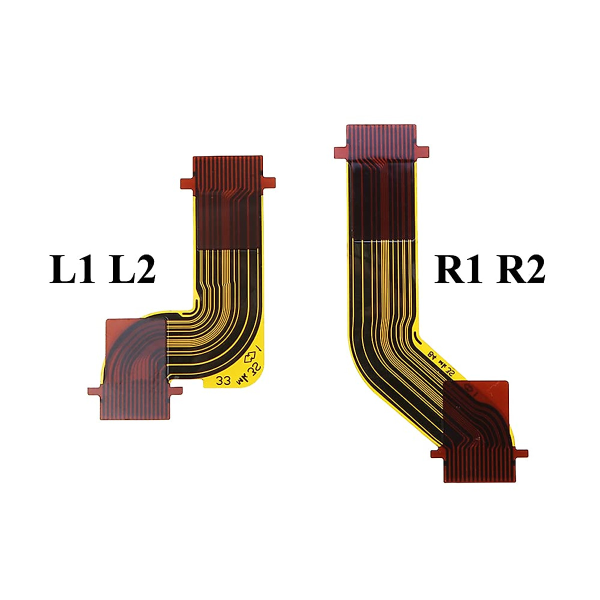 IFEEHE R2 L2 L1 R1 Replacement Trigger Flex Cable Cable 18Pin Touch Ribbon for PS5 Controller