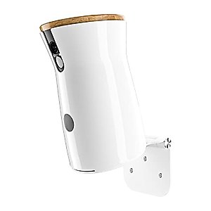OkeMeeo Adjustable Wall Mount for Furbo Dog Camera Treat Dispenser, NOT Compatible with 2022 New Version Furbo Dog Camera 360° (White)