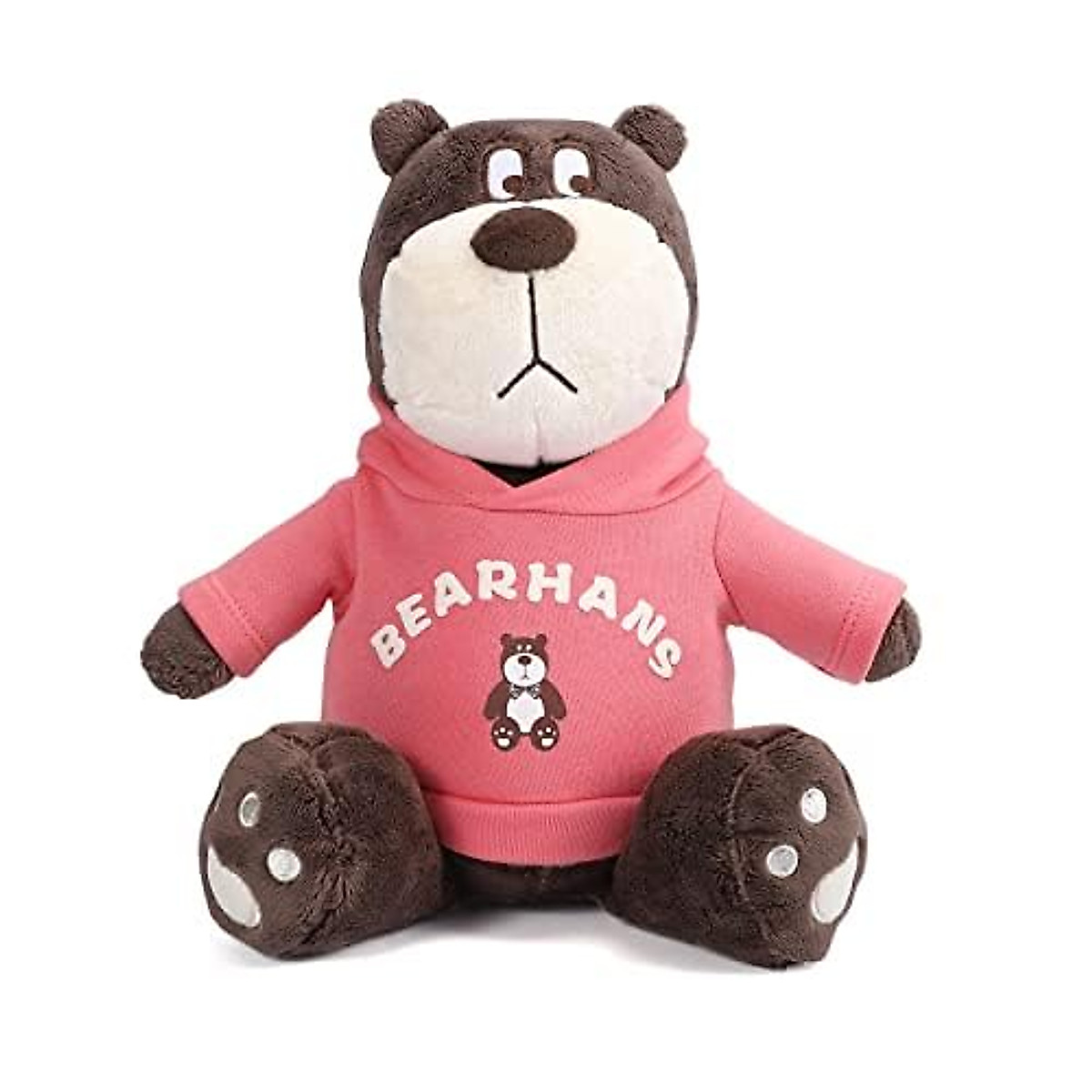 Wpond Super Soft Cuddly Plush Animal Bear Toys with Cute Costum,10.6" Plush Toy,Birthday Christmas Valentine New Year's Gifts for Boys Girls Ladies Pink