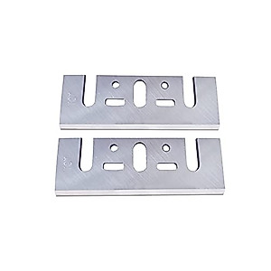 FOXBC 3-1/4 Inch 82mm TCT Carbide Planer Blades Replacement For Makita N1900B, KP0810, XPK01, DeWalt D26676, DW6655, DW680, Bosch 1594 PA1205, Ryobi and most Hand-Held Planer