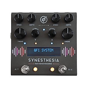 GFI Systems Synesthesia Dual Engine Modulation Effects Pedal