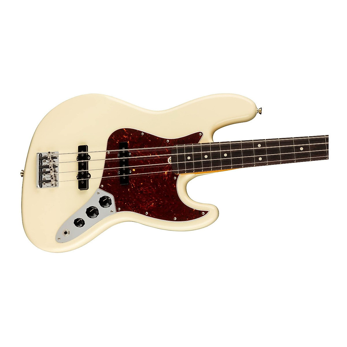 Fender American Professional II Jazz Bass, Olympic White, Rosewood Fingerboard