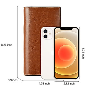 BOSTANTEN Womens Leather Wallets RFID Bundle Women's Leather Handbags