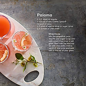 Ocean Spray White Grapefruit Mixer Bottle, 32 Fl Oz (Pack of 12)