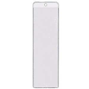 StoreSMART - Bookmark Covers/Holders with Tassle Hole - Clear Plastic - 10-Pack - BMK9071-10