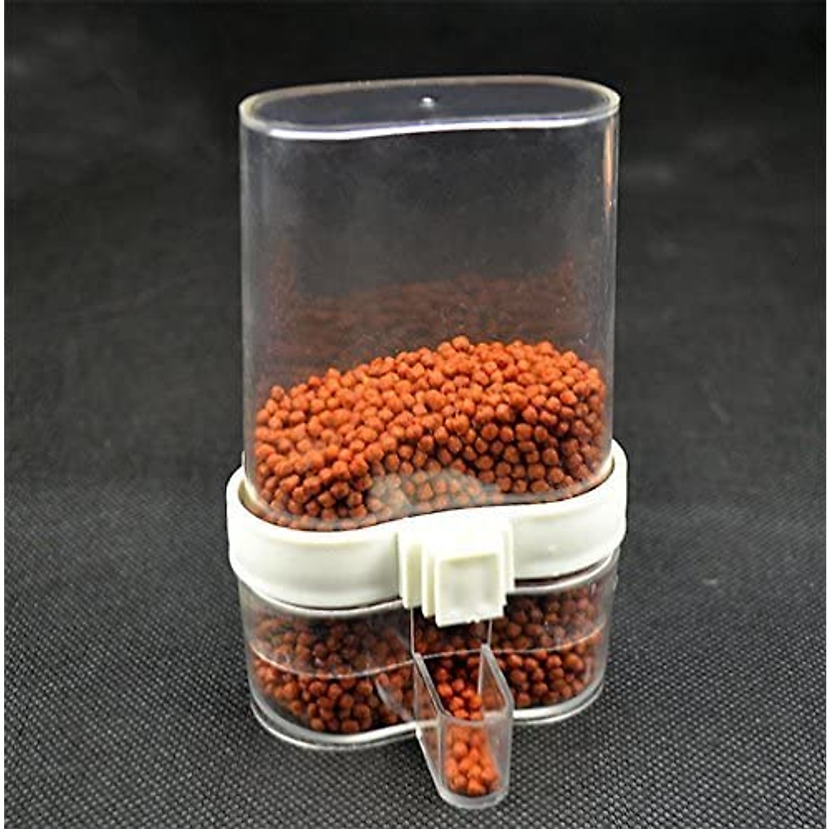 Bird Water Seed Automatic Feeder Water Dispenser Food Feeding for Parrot Budgies Parakeet Cockatiel Conure Lovebird Finch Canary African Grey Cockatoo Cage Accessories