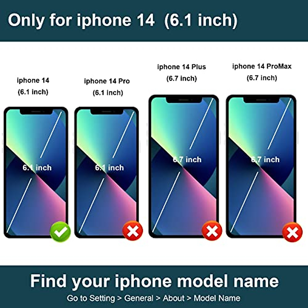 Folosu Compatible with iPhone 14 Case Wallet with Card Holder, 360°Rotation Finger Ring Holder Kickstand, RFID Blocking Leather Protective Double Buttons Shockproof Cover 6.1 Inch Black