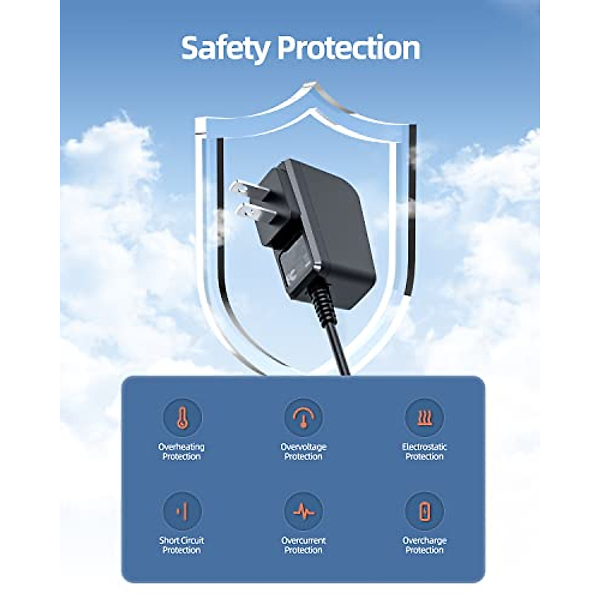 HQ8505 Norelco Charger Cord Fit for Philips Norelco HQ8505 7000 5000 3000 9000 2000 Series mg7750 Electric Shaver Razor,Aquatec,Arcitec,Multigroom Beard Trimmer Adapter Power Supply Charging Cord