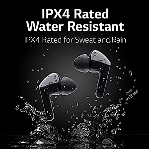 LG Tone FN5W Wireless Earphones TWS True Wireless Bluetooth Earbuds 10w Qi Mat