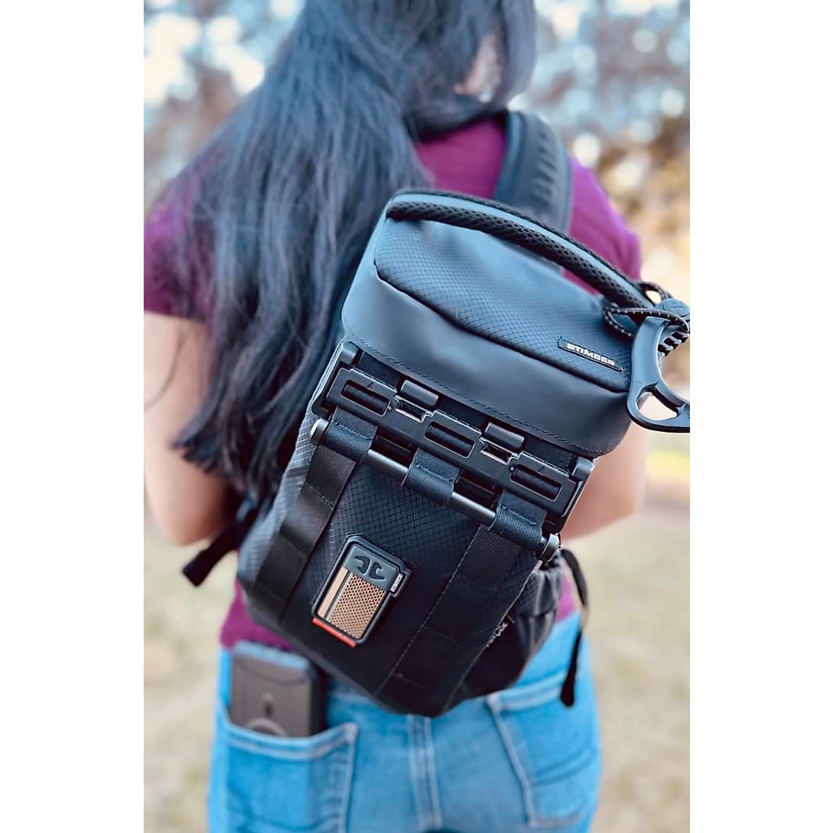 8TIMBER Sling Bag — Advanced 6-liter shoulder sling featuring Fidlock technology