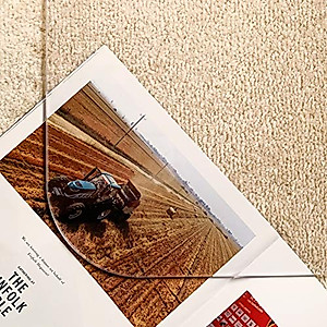 2Pack Crystal Clear 1/5" Thick 47" x 35" Heavy Duty Hard Chair Mat, Can be Used on Carpet or Hard Floor