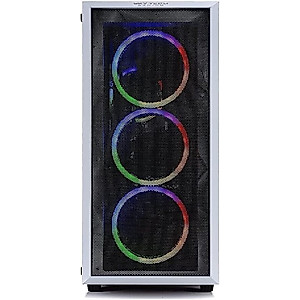 Skytech Chronos Gaming PC Desktop – Intel Core i5 12400F 2.5 GHz, NVIDIA RTX 4060, 1TB NVME SSD, 16GB DDR4 RAM 3200, 650W Gold PSU, 11AC Wi-Fi, Windows 11 Home 64-bit