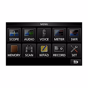 ICOM 7300 02 Direct Sampling Shortwave Radio Black