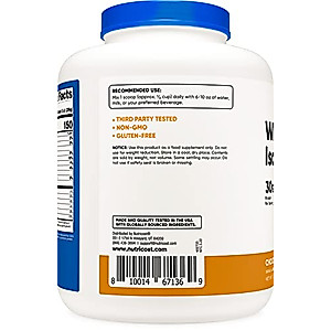 Nutricost Whey Protein Isolate (Chocolate Peanut Butter, 5 Pound) Protein Powder