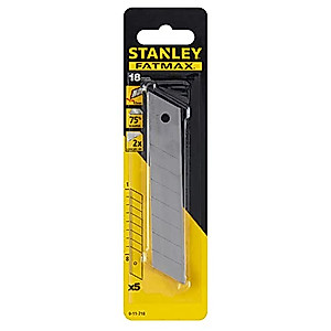 Stanley 0-11-718 Snap Off Blade (5 piece), Silver
