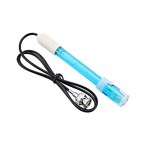 Tomotato PH Meter Electrode, Aquarium Hydroponic Electrode PH Monitor Probe Smart Sensor Digital Meter BNC Connector for Hydroponic System