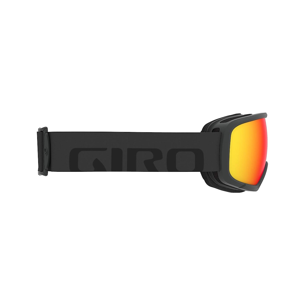 Giro Ringo Ski Goggles - Snowboard Goggles for Men, Women & Youth - Grey Wordmark Strap with VIVID Ember Lens