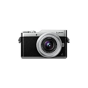 PANASONIC LUMIX GX850 4K Mirrorless Camera with 12-32mm MEGA O.I.S. Lens, 16 Megapixels, 3 Inch Touch LCD, DC-GX850KS (USA SILVER)