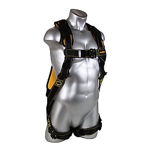 Guardian Fall Protection 21081 Cyclone HUV with QC Chest/QC Legs/Side D-Rings