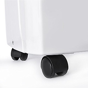 Ivation 4,500 Sq Ft Energy Star Dehumidifier, Large Capacity Compressor Dehumidifier Includes Programmable Humidistat, Hose Connector, Auto Shutoff Restart, Washable Filter, Timer and Casters