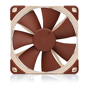 Noctua NF-F12 PWM, Premium Quiet Fan, 4-Pin (120mm, Brown)