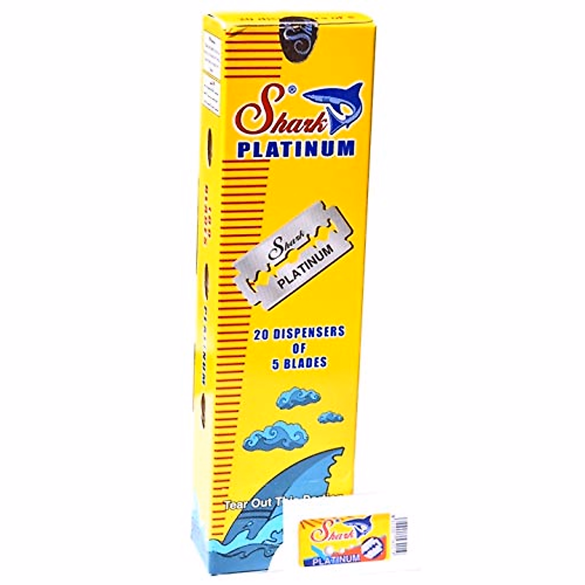 Lord 100 Shark Platinum Double Edge Razor Blades