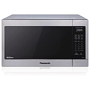 Panasonic NN-SC73LS 1.6 cu. ft. 1200W Cooking Power Auto Defrost Unique Inverter Technology Countertop Microwave Oven (Renewed)