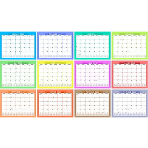 2024 Monthly Desktop/Wall Calendar/Planner - Habit Tracker - Daily, Weekly & Monthly Goal Motivational Habit Tracking Journal Inspirational - (Edition #07)