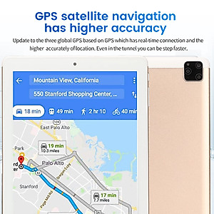 10 Inch Tablet for Android11, WiFi 3G Networks Phone Call, Dual SIM Card Dual Camera, 4G RAM 256G ROM, Octa Core Processor, 6000mAh Battery, for Kids