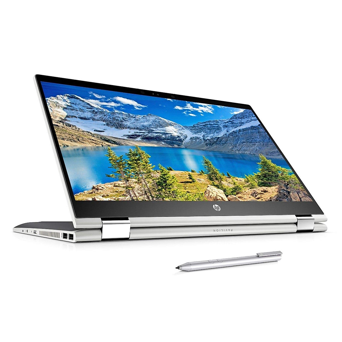HP High Performance 2-in-1 15.6" Full HD Touchscreen Convertible Laptop PC, Intel Core i3-8130U Processor, 8GB DDR4 RAM, 1TB HDD + 16GB SSD, Backlit Keyboard, HDMI, Active Pen, Windows 10