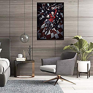 tealn Anime Jabami Yumeko Kakegurui Gambaling School Wall Poster Painting(S Multi2)