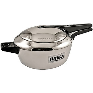 Futura Stainless Steel Pressure Cooker, 5-1/2-Litre