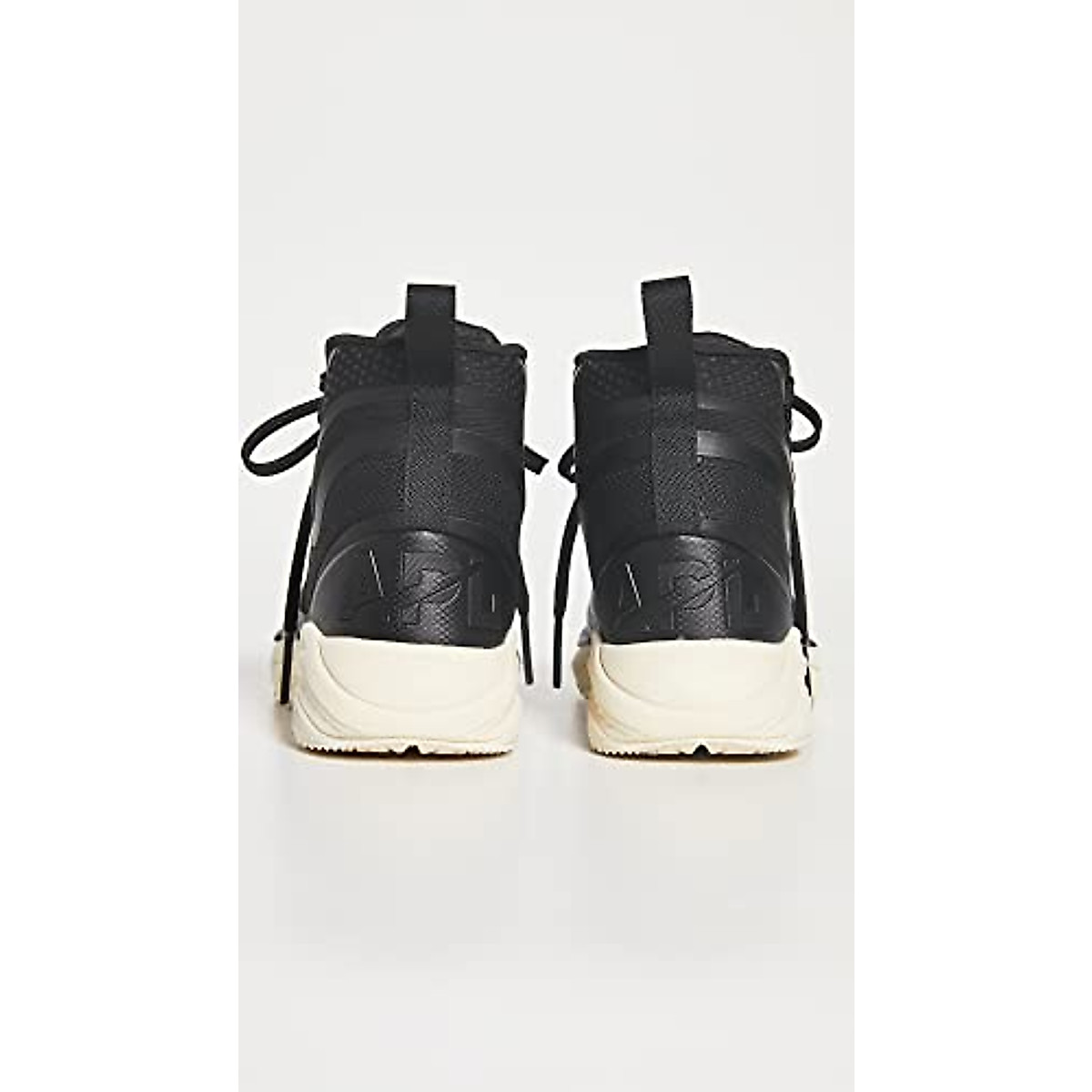 APL: Athletic Propulsion Labs Women's Techloom Defender Sneakers, Black/Pristine, 7 Medium US