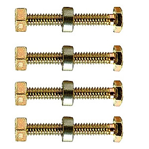 (Set of 4) 500026 Snow Thrower Shear Pins Bolts Nuts and Spacers for fits Murray AYP 1501216MA 9524MA