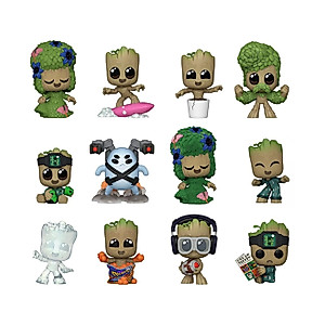 Funko Mystery Mini Marvel: Guardians of The Galaxy - Groot - 12pc PDQ - Groot Shorts - Collectible Vinyl Figure - Gift Idea - Official Merchandise - for Kids & Adults - TV Fans and Display