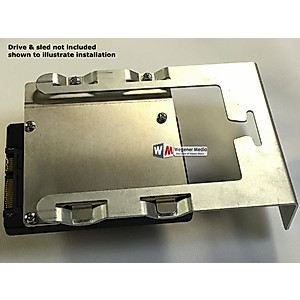 DRIVESLED SMR Mac Pro Tower SSD Drive Sled 2.5 Adapter by Wegener Media