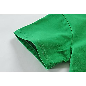 Little Hand Easter T-Shirt Short Sleeve Excavator Jersey Boys Shirt Clothes 3-4 Years