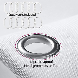 Flamingo Shower Curtain Rose Flower Birds Animal Watercolor Art Romantic Pink White Blush Bathroom Curtains Decor Polyester Fabric Include Hooks,(70" WX70 H)