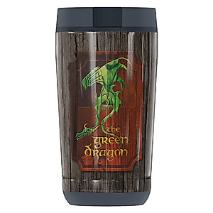 THERMOS The Lord Of The Rings The Green Dragon, GUARDIAN COLLECTION Stainless Steel Travel Tumbler, Vacuum insulated & Double Wall, 12oz