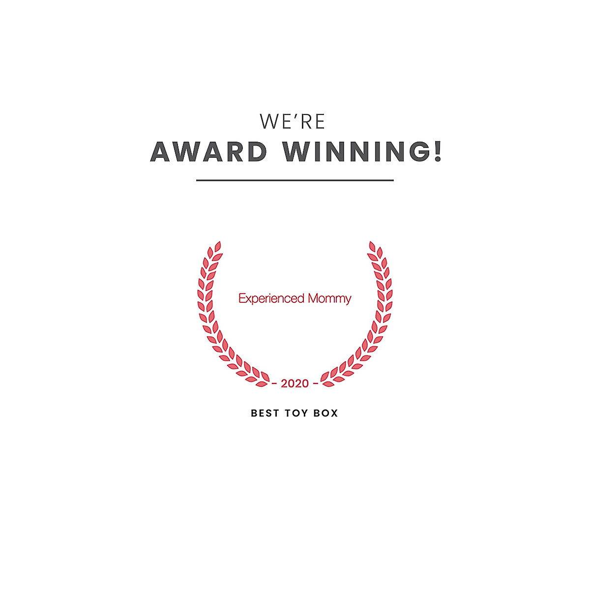 Delta Children MySize Deluxe Toy Box - Greenguard Gold Certified, Grey