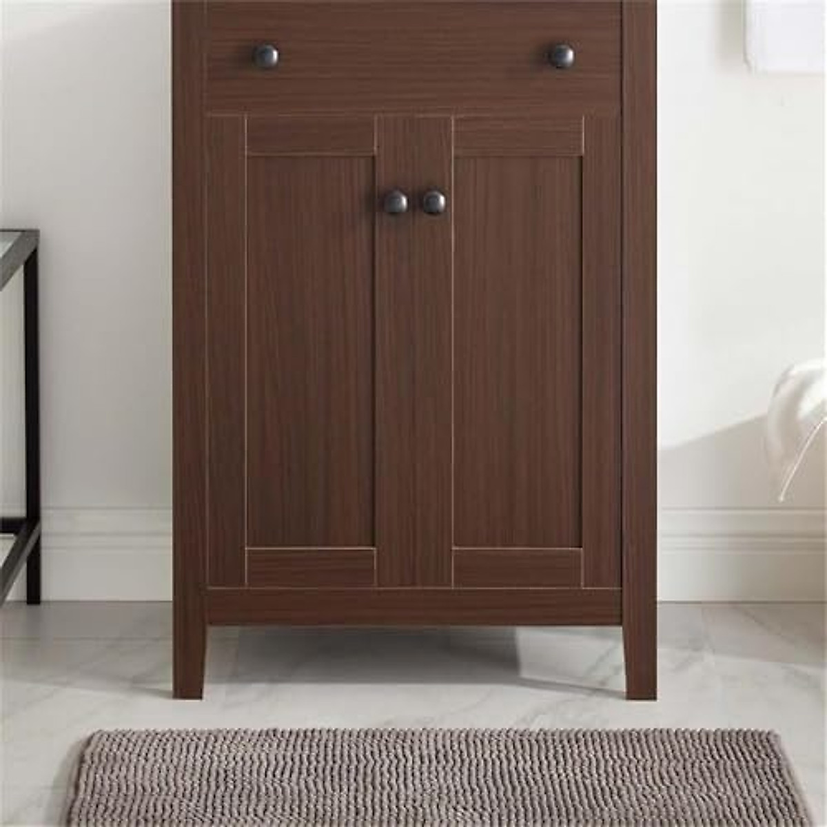 Modway Nantucket 24" Bathroom Vanity Cabinet (Sink Basin Not Included) in Walnut