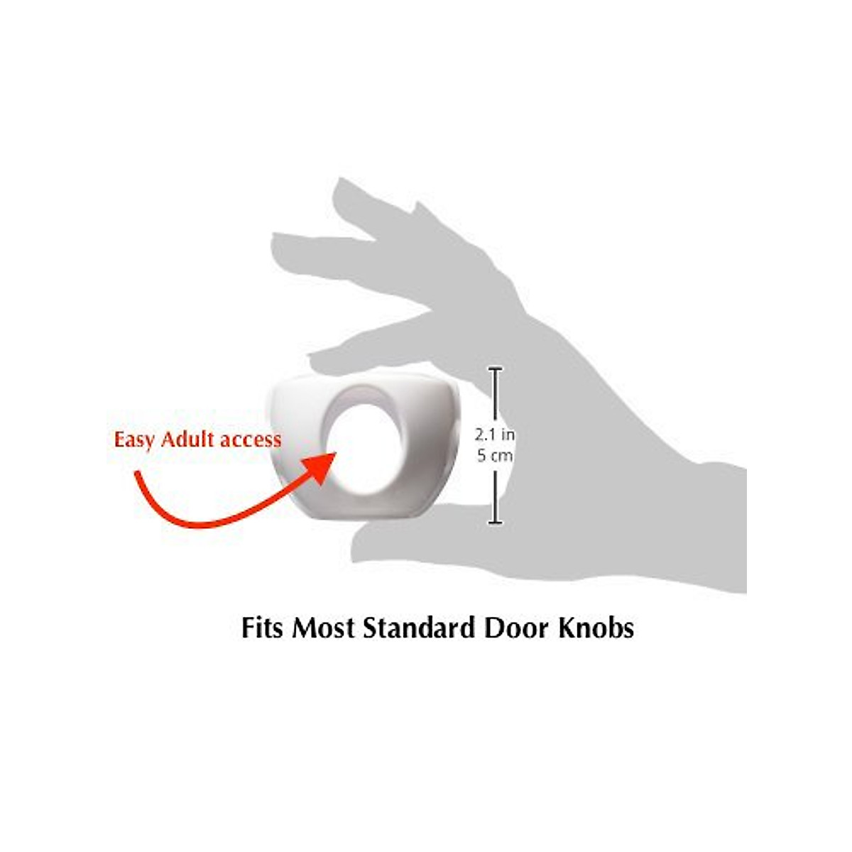 Door Knob Covers - 2 Pack - Child Safety Cover - Child Proof Doors - Jool Baby