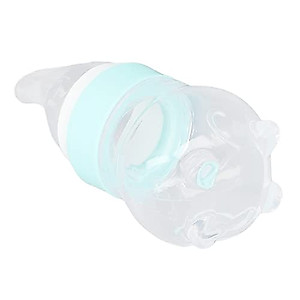 Multifunction Baby Bottle Food Feeder, Multi Function, Detachable Infant Feeder for Cereal Baby Food Drinking Water with Spoon