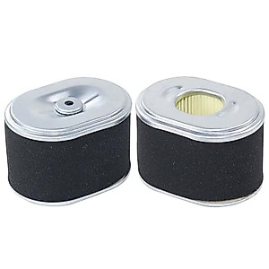 BOSFLAG 6PACK GX160 Air Cleaner Element Replace 17210-ZE3-505 17210-ZE3-010 with Honda GX340 GX 340 GX 390 13HP & 11HP Engine