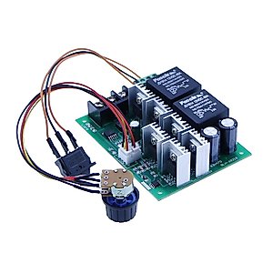High-Power 40A Reversing DC 12V 24V 36V 48V Motor Governor Speed Controller Reversing Switch